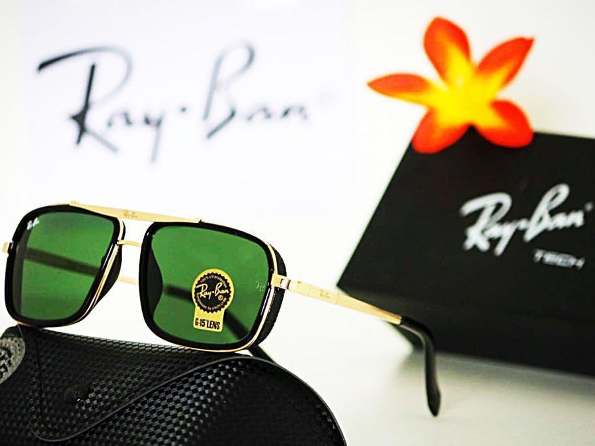Ray-Ban New Stylish Arrival Green & Gold 4413 Master Pcs Sunglasses Fo ...